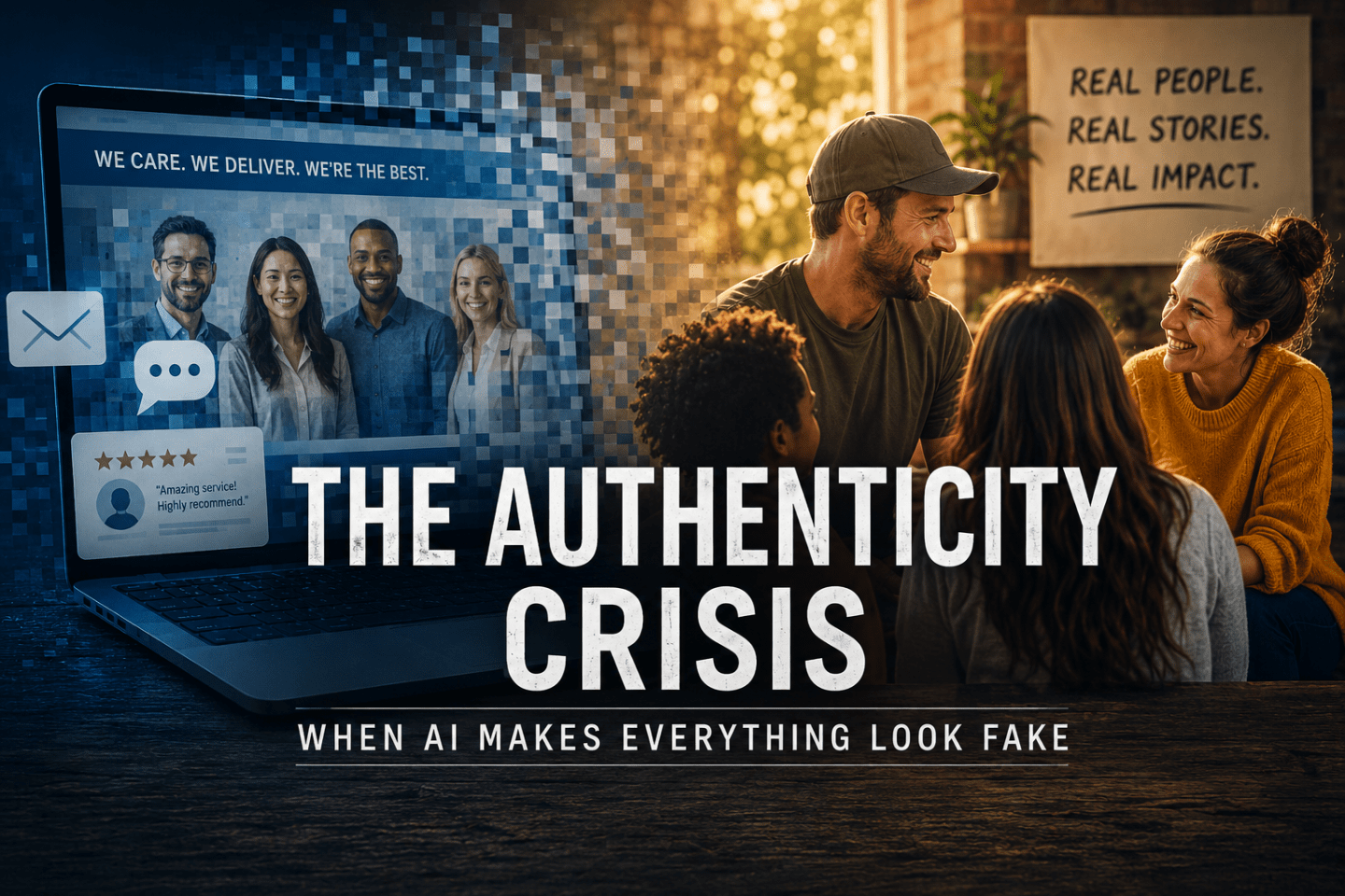 The Authenticity Crisis: When AI Makes Everything Look Fake